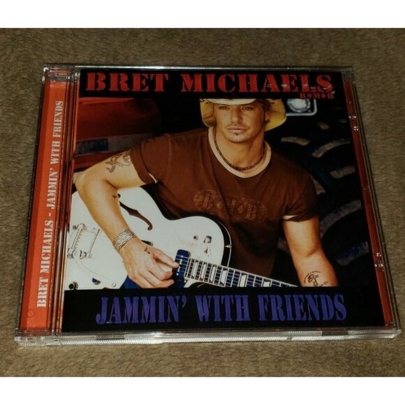 Media | Bret Michaels Cd Jammin With Friends Cd Poison | Poshmark